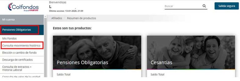 Certificado de Pensión Colfondos - Los Certificados