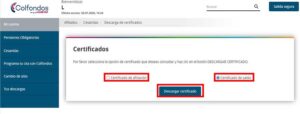 Certificado de Cesantías Colfondos - Los Certificados